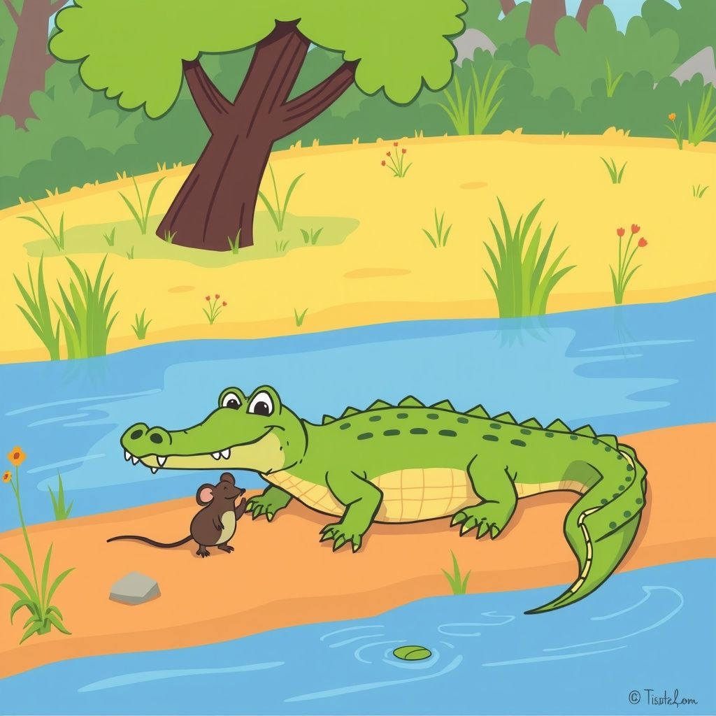 The Selfish Crocodile and the Mouse | Story.com