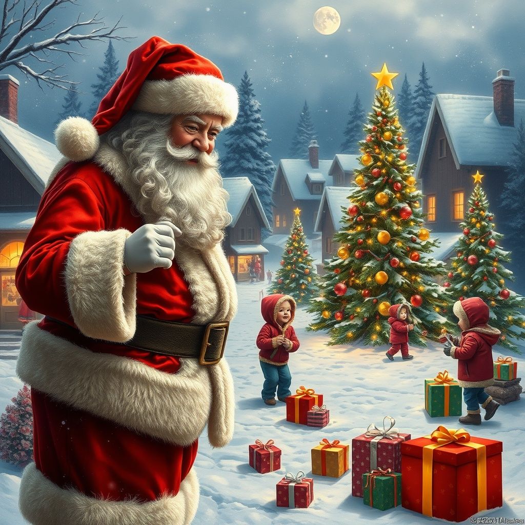 Santa's Magical Christmas Eve | Story.com