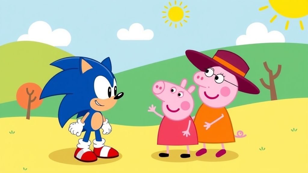 Sonic and Peppa's Sunny Adventure | Story.com