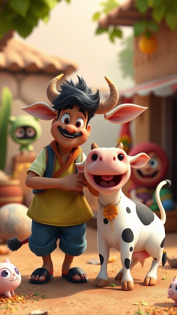 Vedhansh and the Magical Cow | Story.com