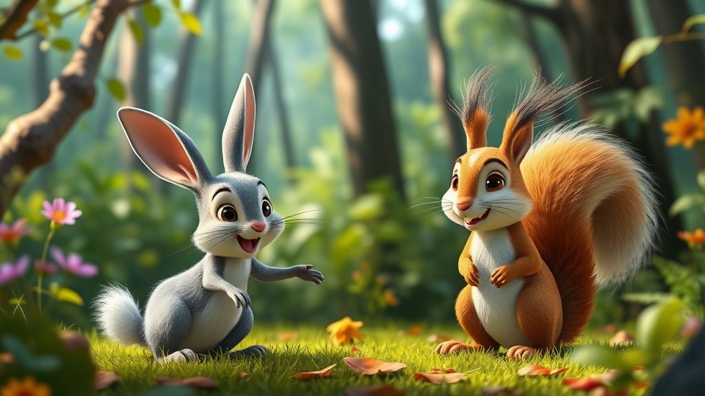 The Clever Rabbit and His New Friend | Story.com