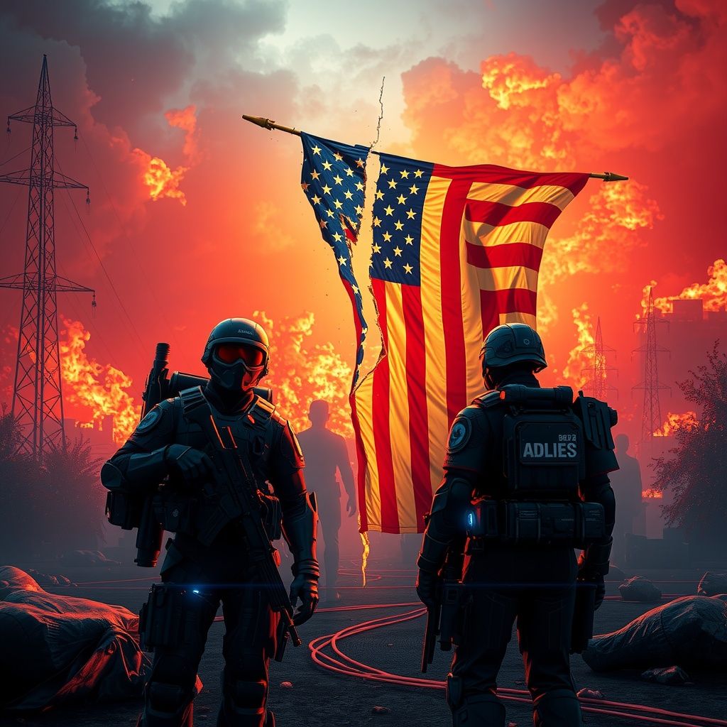 American Inferno: The Second Civil War - The Iron Veil Chronicles ...