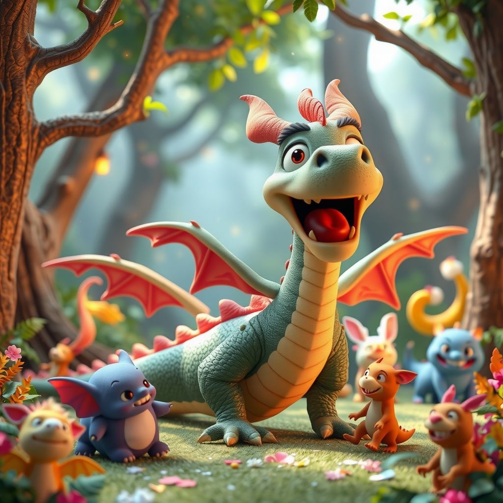 Dragon and the Magic of Laughter | Story.com