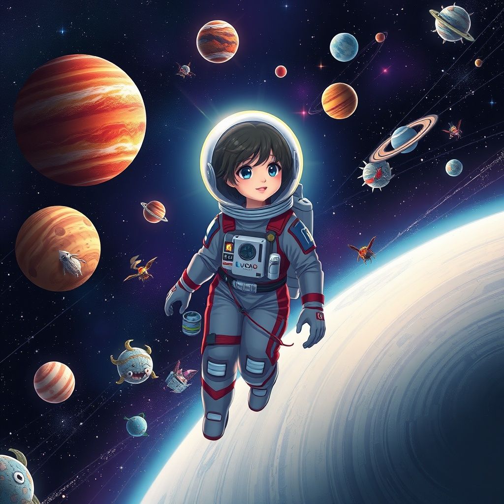 Journey Through the Solar Realms by Chandi Musamba | Story.com