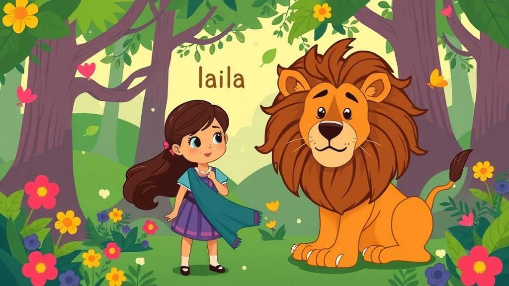 Laila and the Lion | Story.com