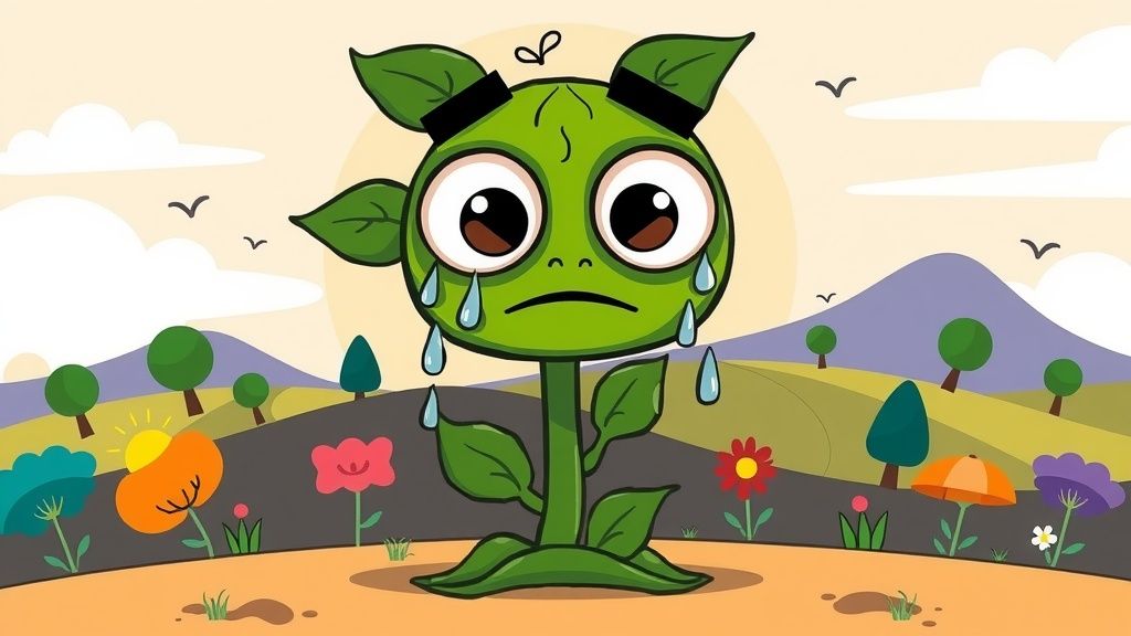 Watch:The Crying Plant | AI Nature Videos | Story.com