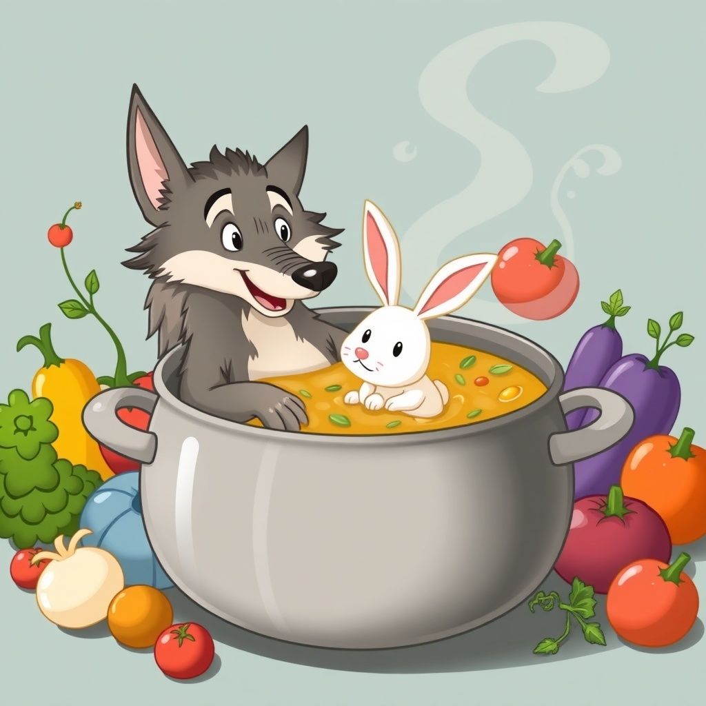 Stone Soup with Wolf | Story.com
