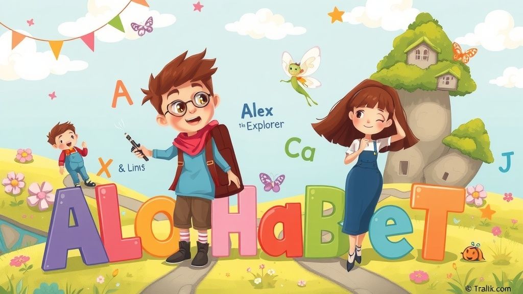 The Alphabet Adventure of Alex the Explorer | Story.com