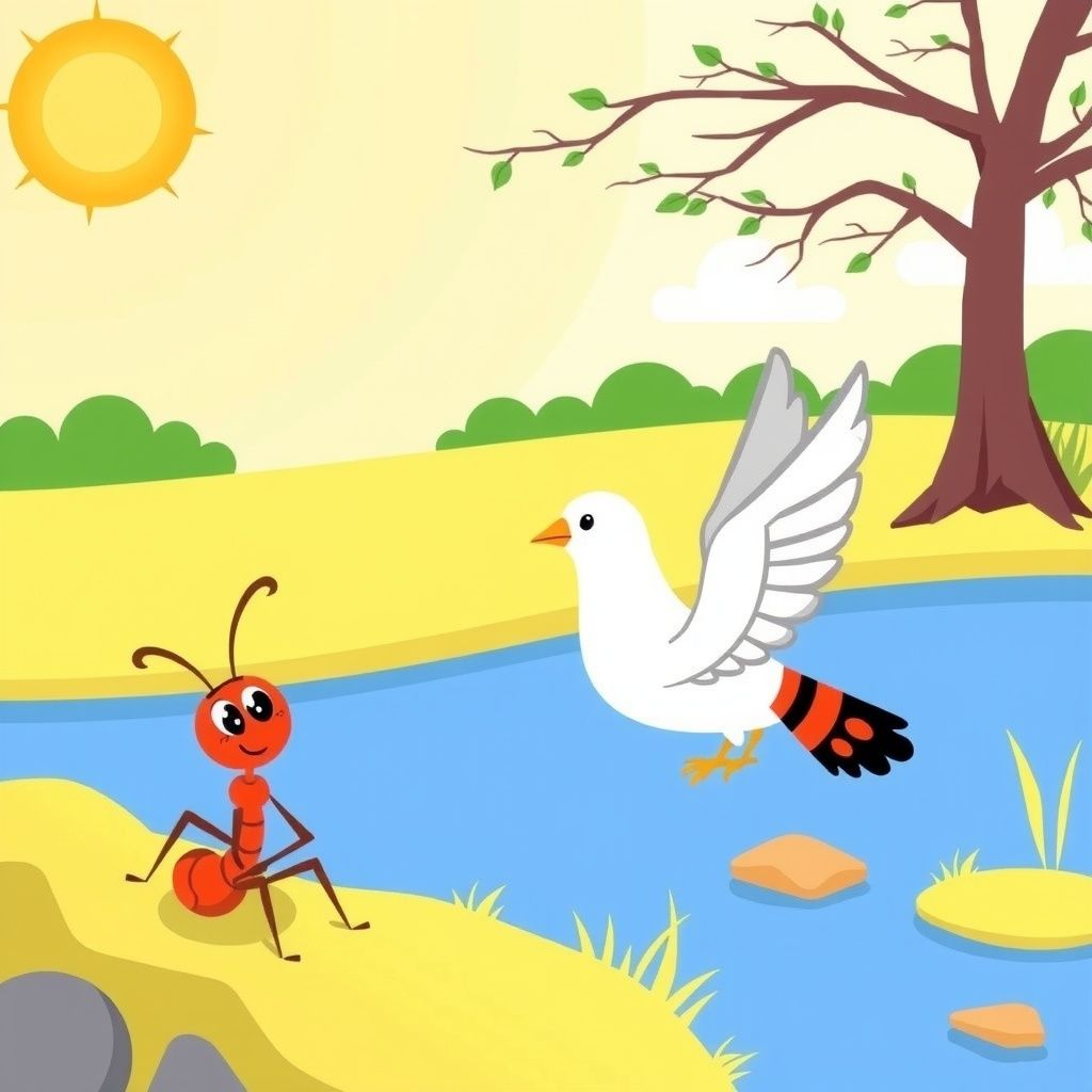 The Ant and the Dove | Story.com