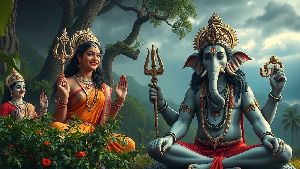 Watch:Ganesha: The Birth of Wisdom | AI Fantasy Videos | Story.com
