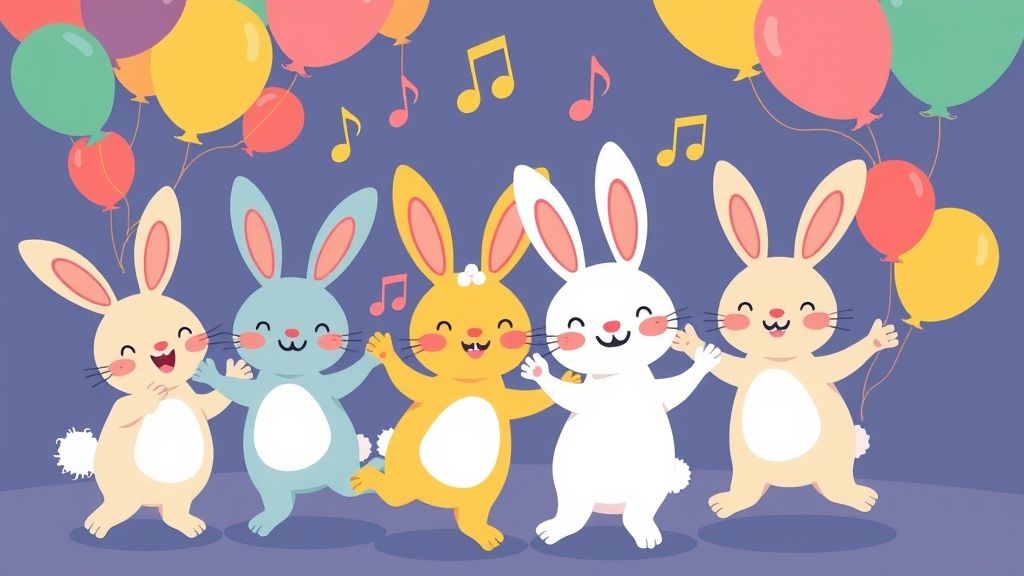 Bunny Hop Dance Party | Story.com
