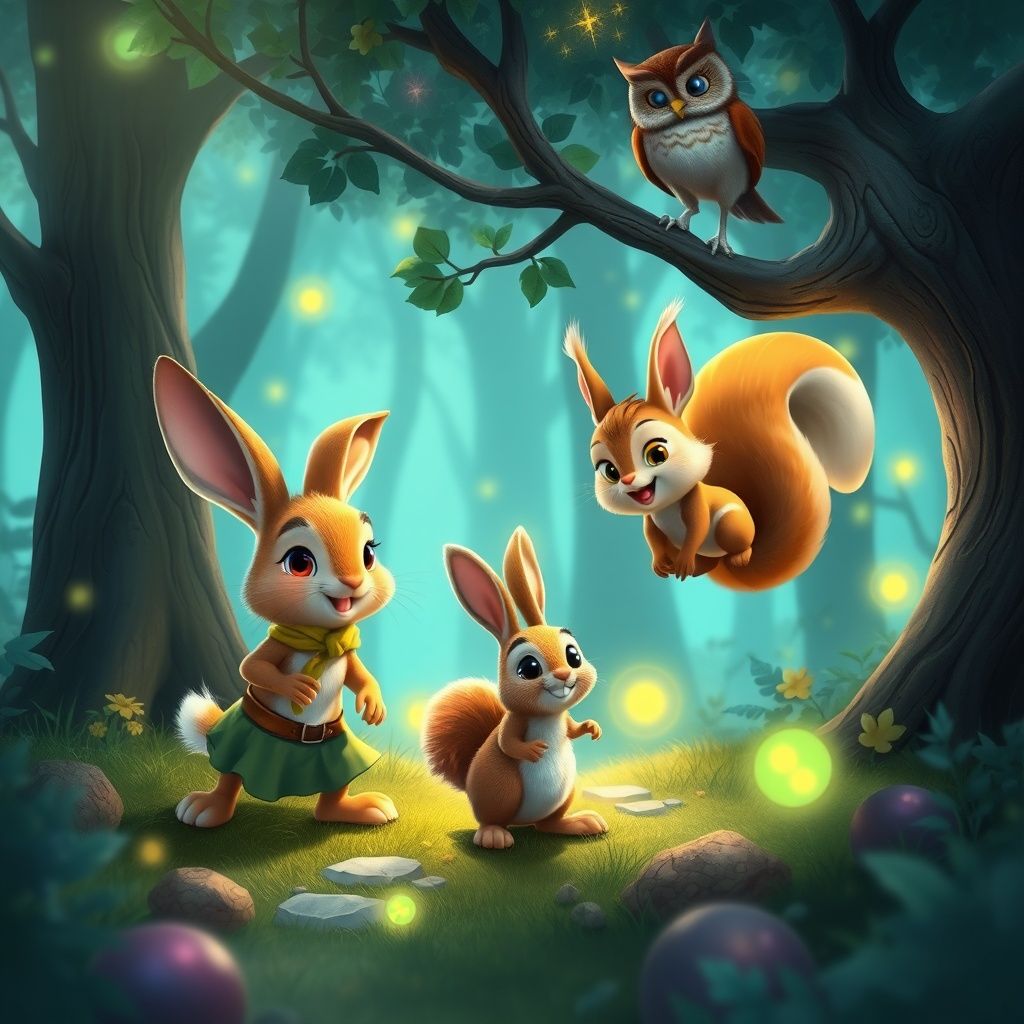 Luna the Brave Rabbit and the Sparkling Cave | Story.com