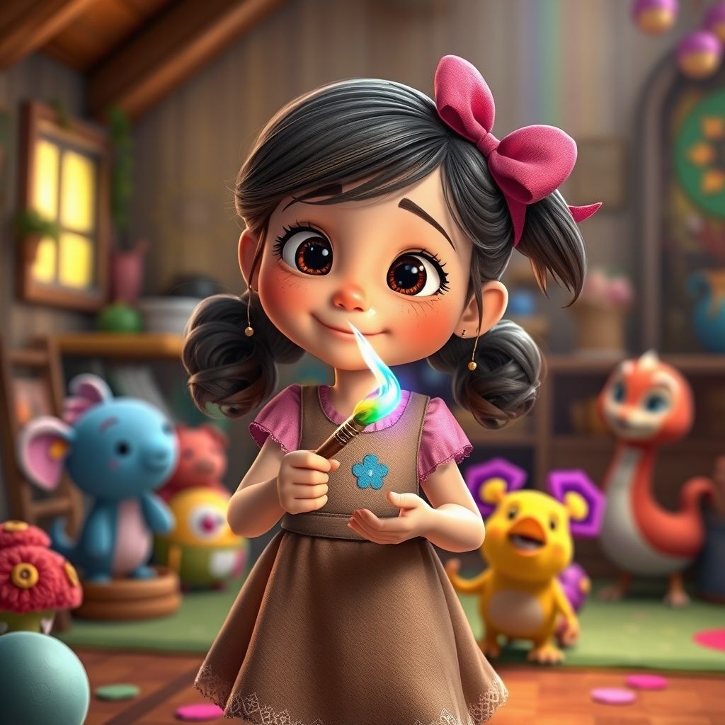 The Enchanted Brush | Story.com