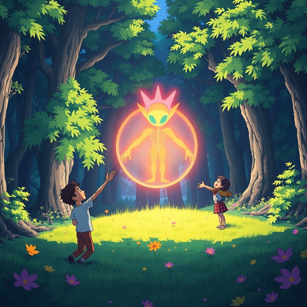 The Boy, the Girl, and the Alien Adventure | Story.com