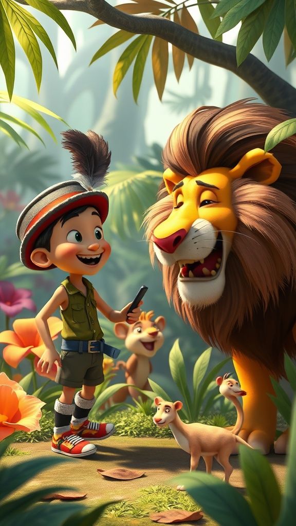 The Lion and the Foolish Boy | Story.com