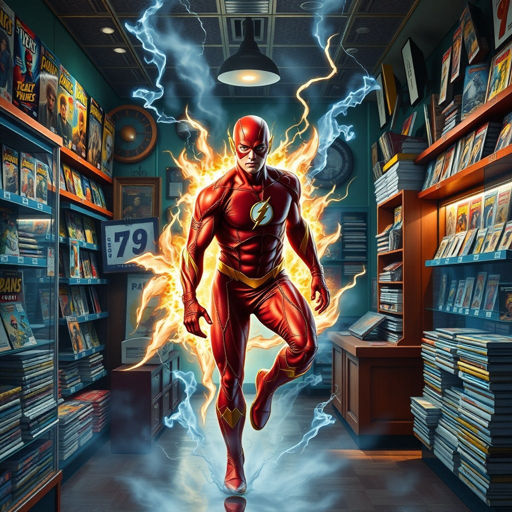 The Flash Transformation | Story.com