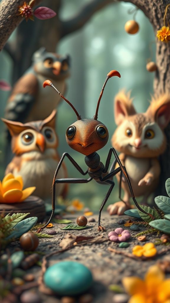 The Brave Little Ant and the Enchanted Forest | Story.com
