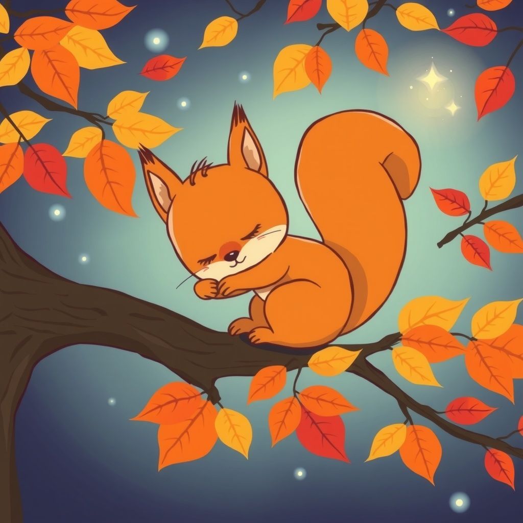 The Sleepy Squirrel's Secret | Story.com