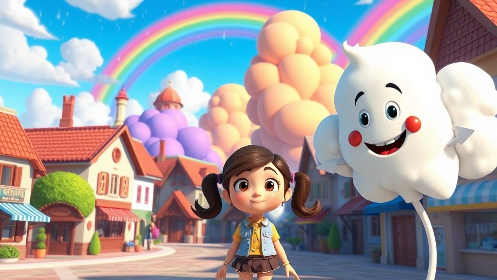 Watch:The Magical Water Cycle Adventure | AI Children’s Videos | Story.com