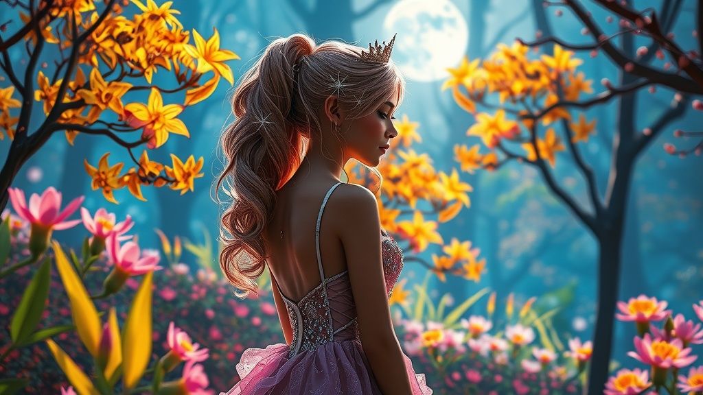 The Starlit Princess and the Cursed Forest | Story.com