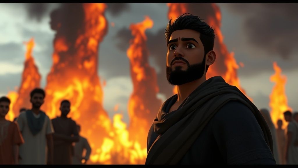 The Courageous Prophet Ibrahim and the Great Fire | Story.com