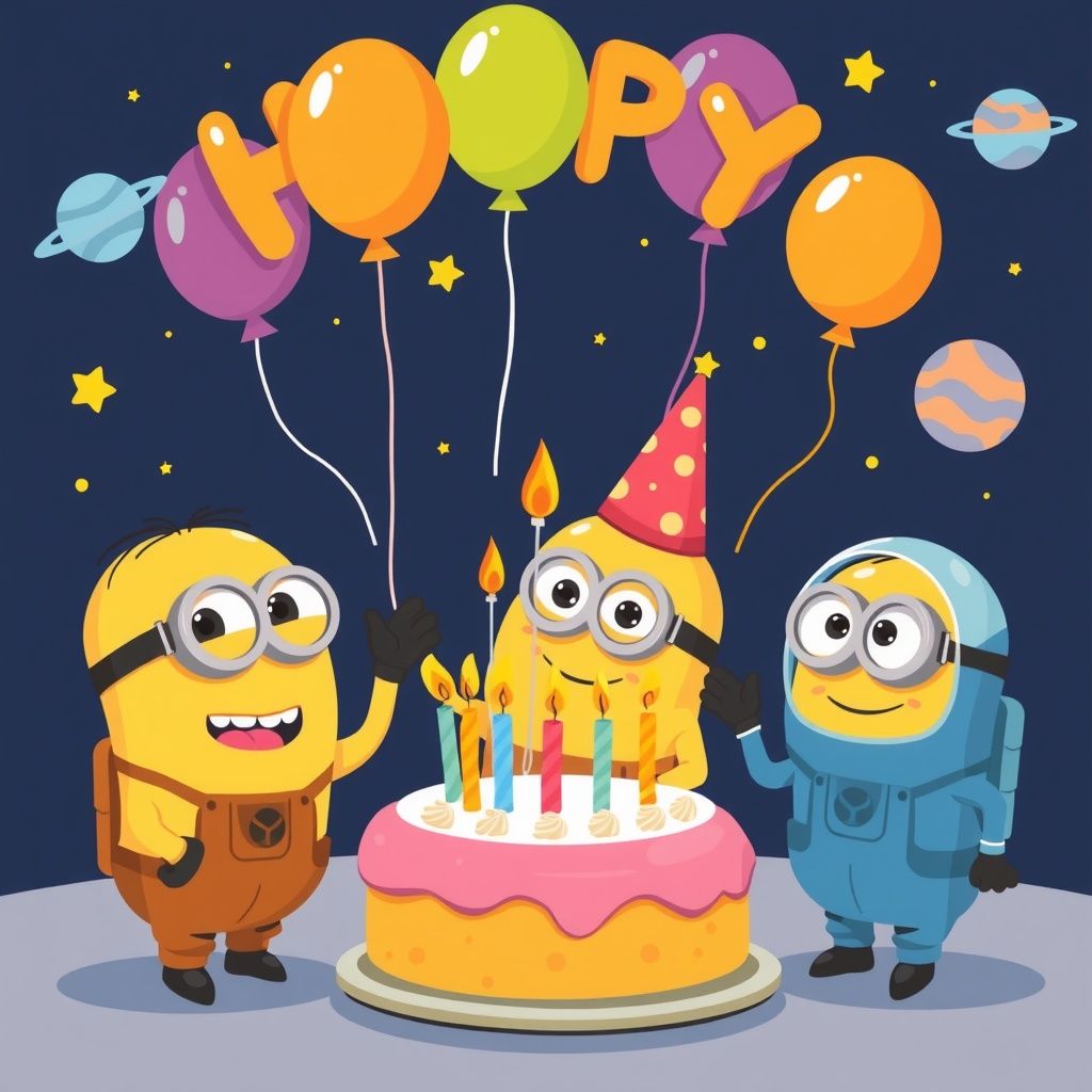 Minions in Space: The Birthday Bash | Story.com