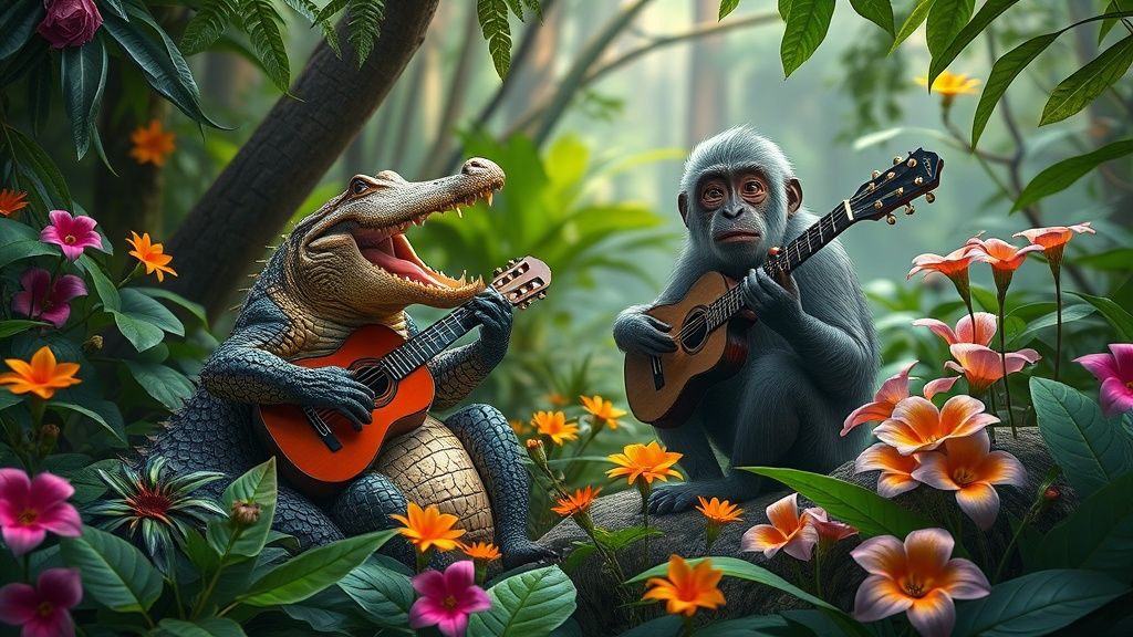 The Clever Monkey and the Crocodile | Story.com