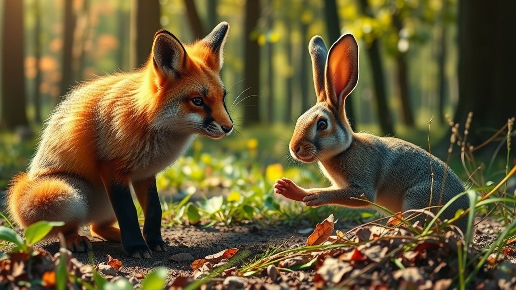 The Cunning Fox and the Wise Rabbit | Story.com