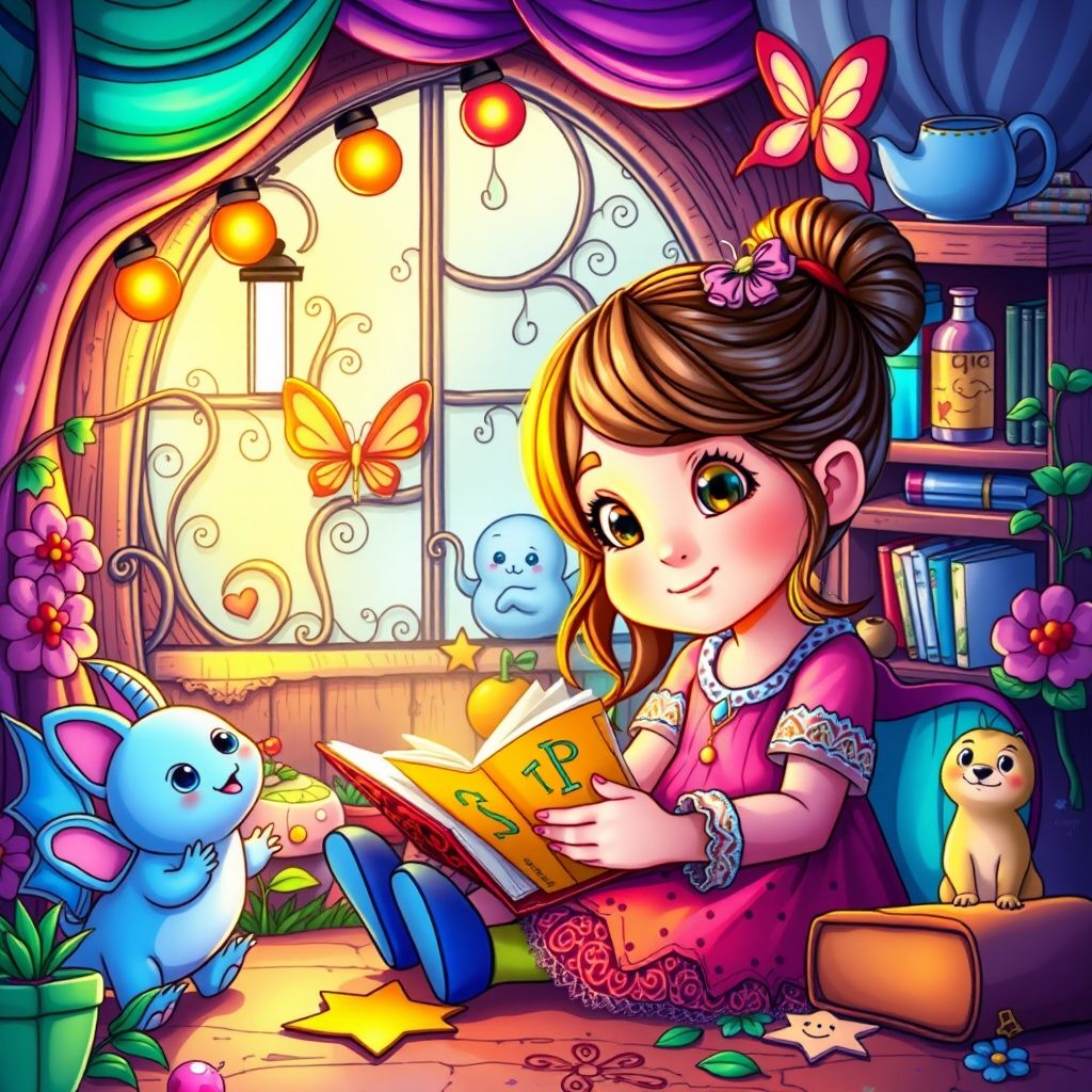 The Enchanted Coloring Book Adventure | Story.com