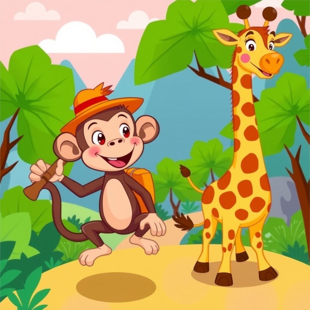 Chimp Chimp and Longie's Adventures | Story.com