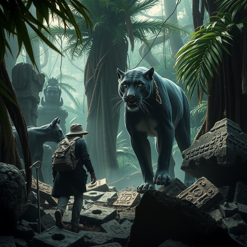 The Guardian Panther Of The Ancient Ruins | Story.com