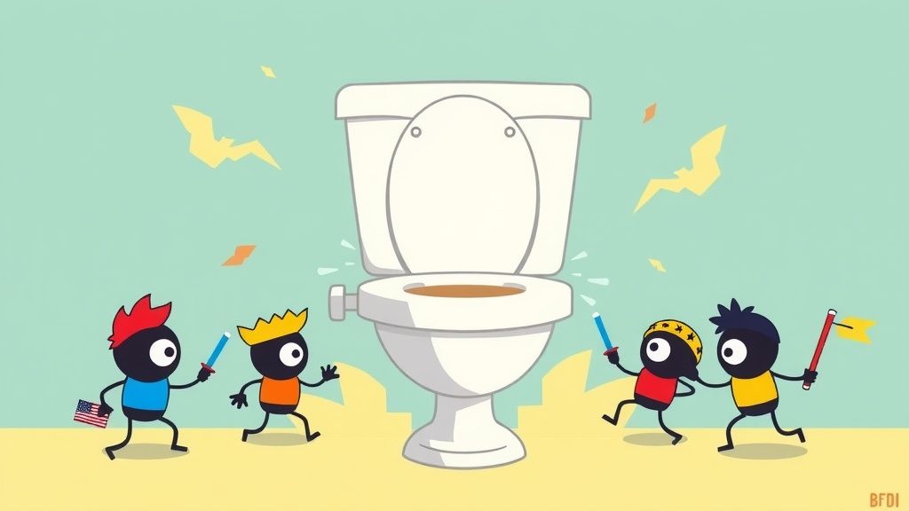 Watch:Battle of the BFDI Characters and the Skibidi Toilet | AI Fan ...