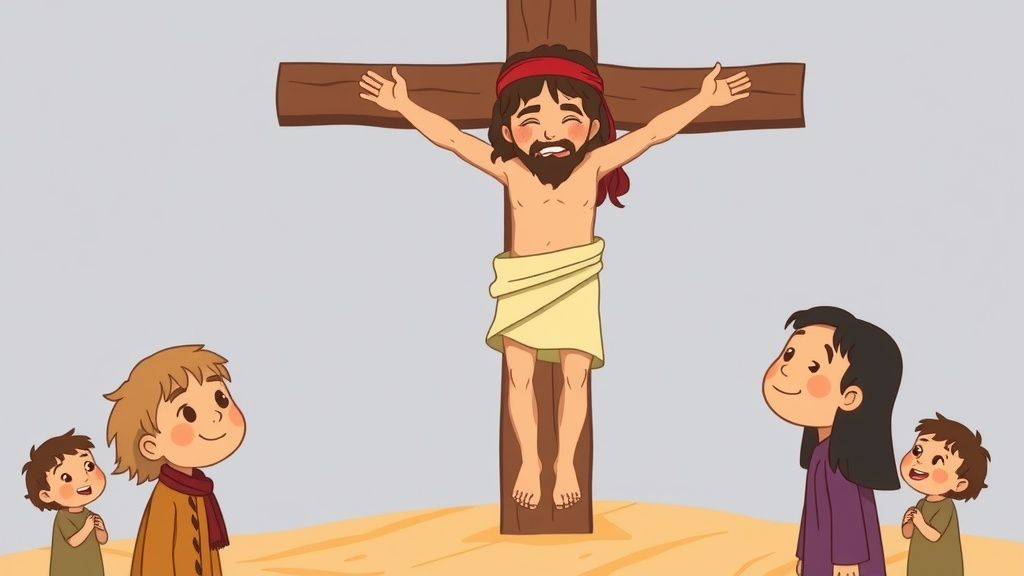 The Story of Jesus on the Cross | Story.com