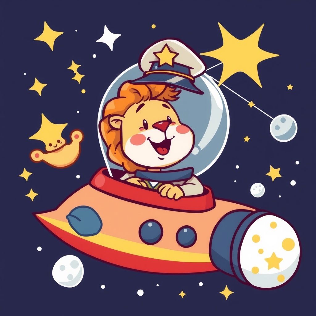 A Aventura do Capitão Sorriso e o Primeiro Voo Estelar | Story.com