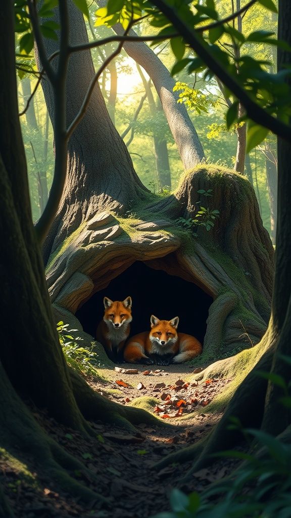 The Secret Fox Den | Story.com
