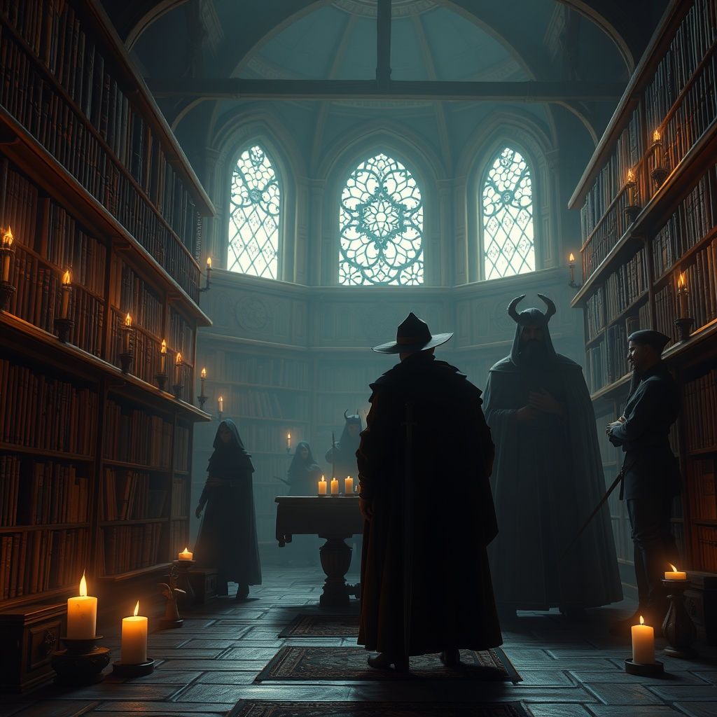 The Shadows of the Library | Story.com