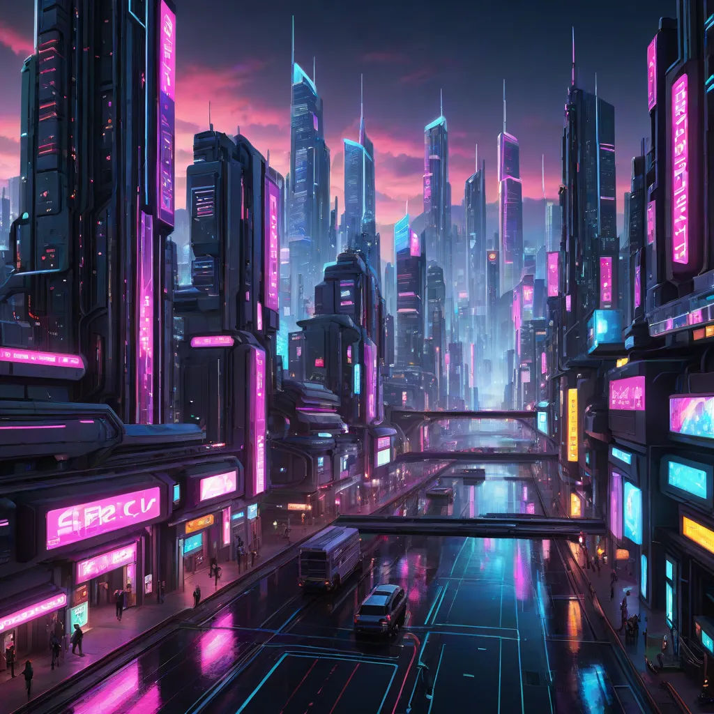 The Neon Dreamscapes | Story.com
