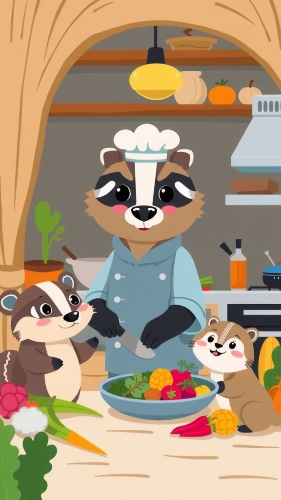 The Culinary Chronicles of Barnaby the Badger | Story.com