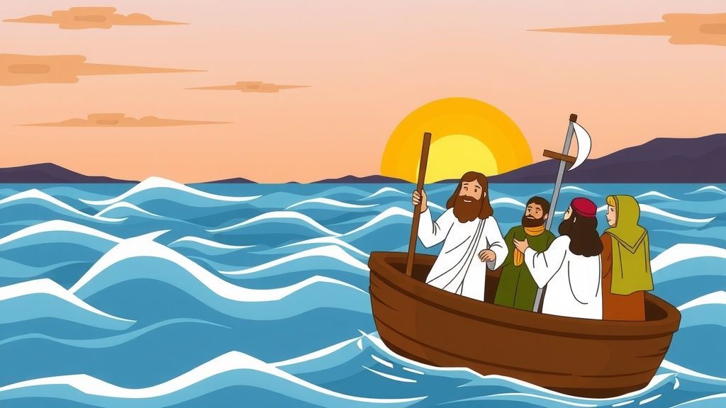 Jesus Calms the Storm | Story.com
