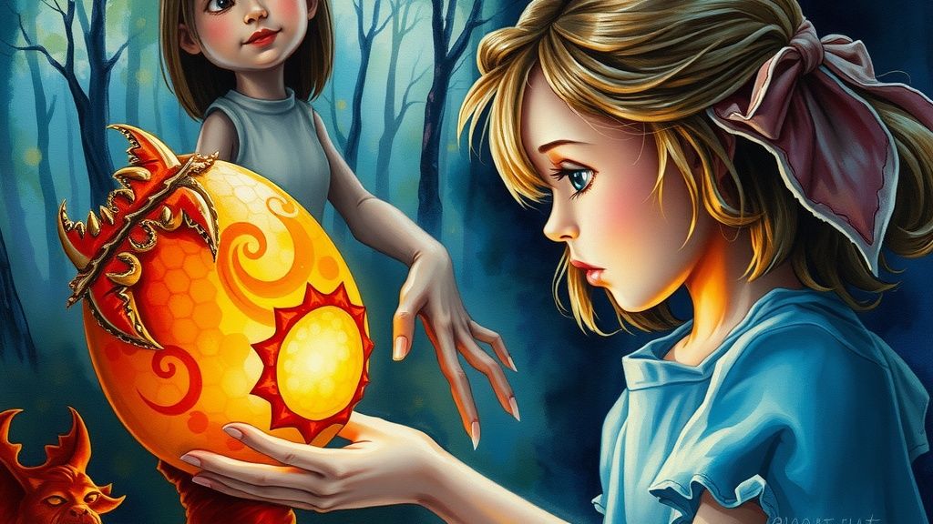 The Girl and the Dragon Egg | Story.com