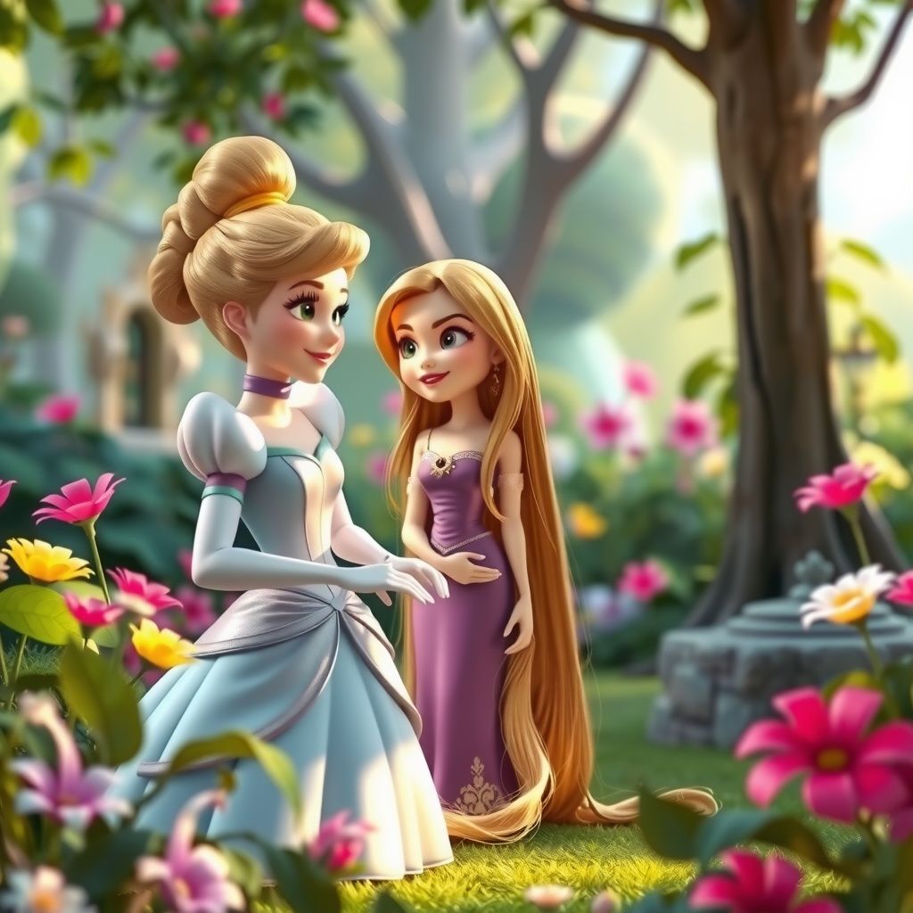 The Friendship of Cinderella and Rapunzel | Story.com
