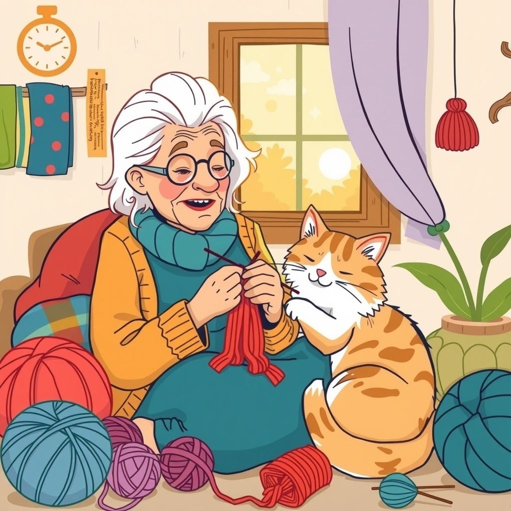 Grandma and the Cat | Story.com