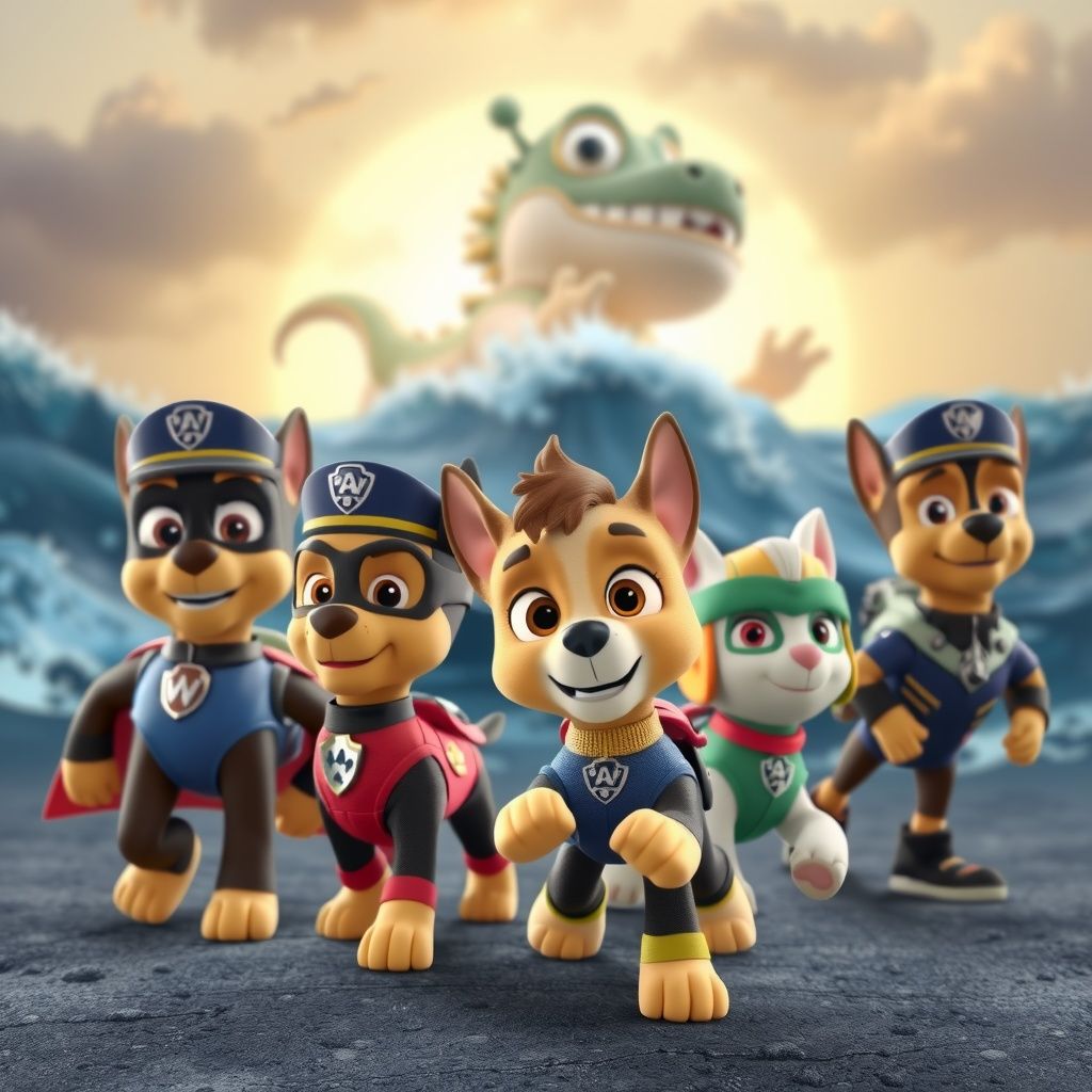 Muscle Paw Patrol: A Night at Adventure Bay | Story.com