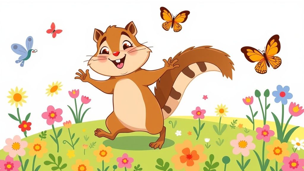 The Chipmunk Who Loved to Dance | Story.com