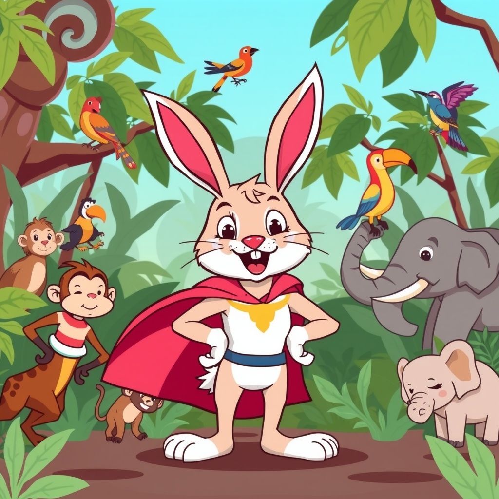 Pinky the Rabbit: Jungle Hero | Story.com
