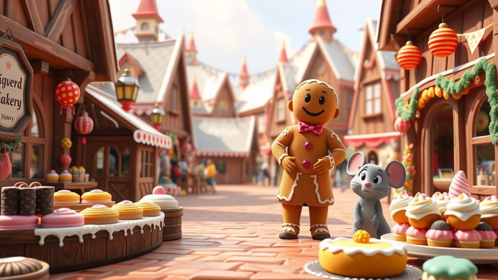 The Gingerbread Man's Escape | Story.com