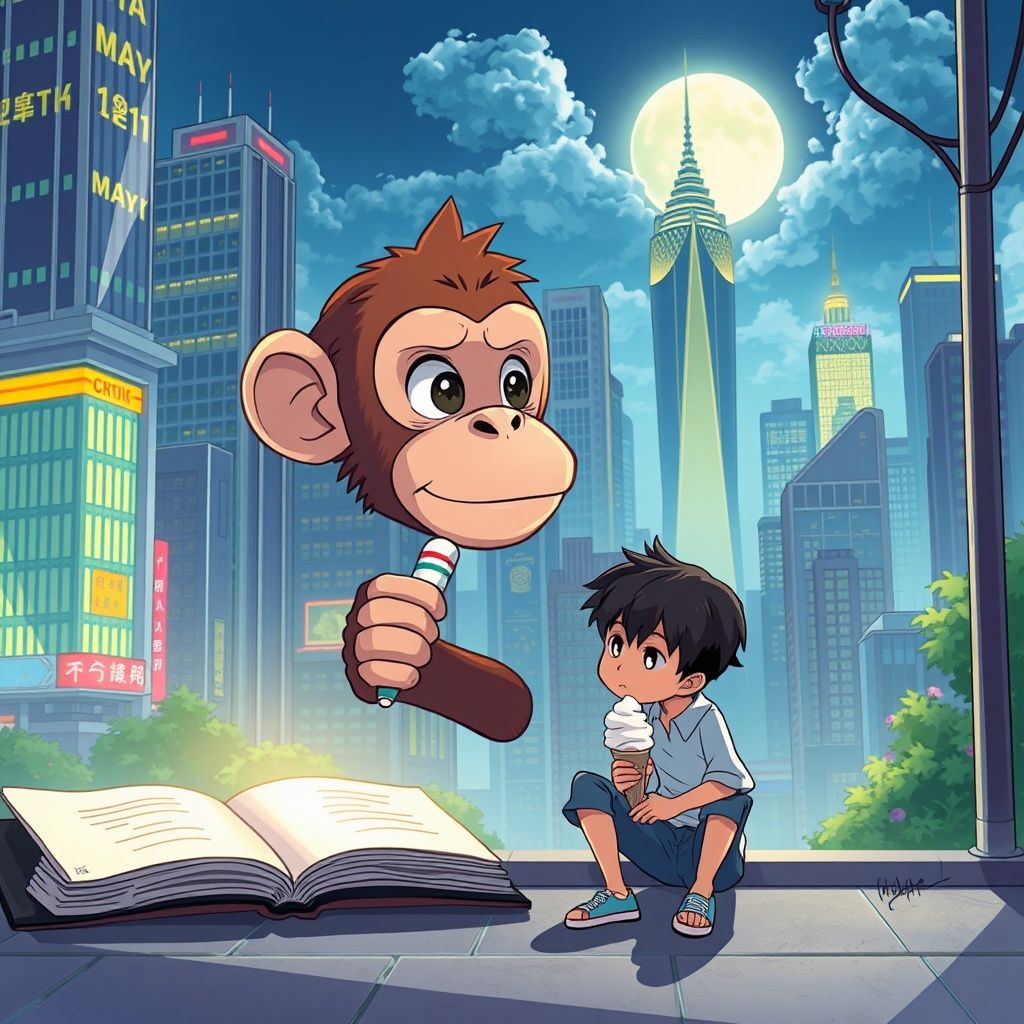 The Monkey's Quest for Ice Cream | Story.com