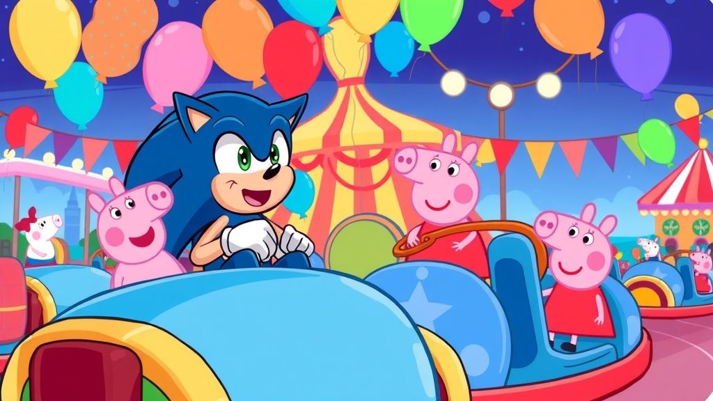 Sonic and Peppa’s Friends Carnival | Story.com