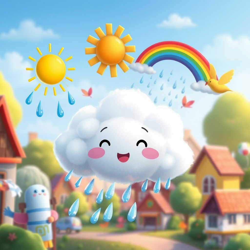 The Little Rain Cloud's Bad Day | Story.com