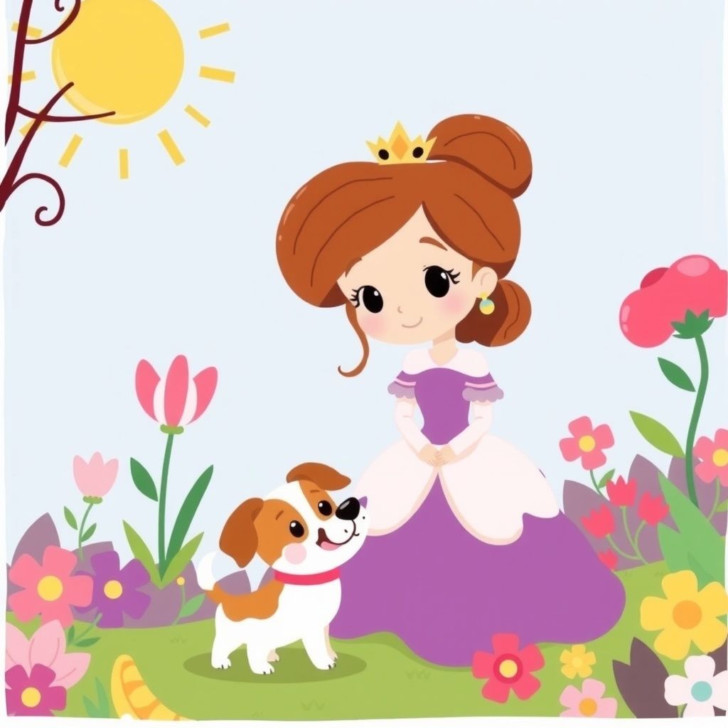 The Princess and Her Loyal Companion | Story.com